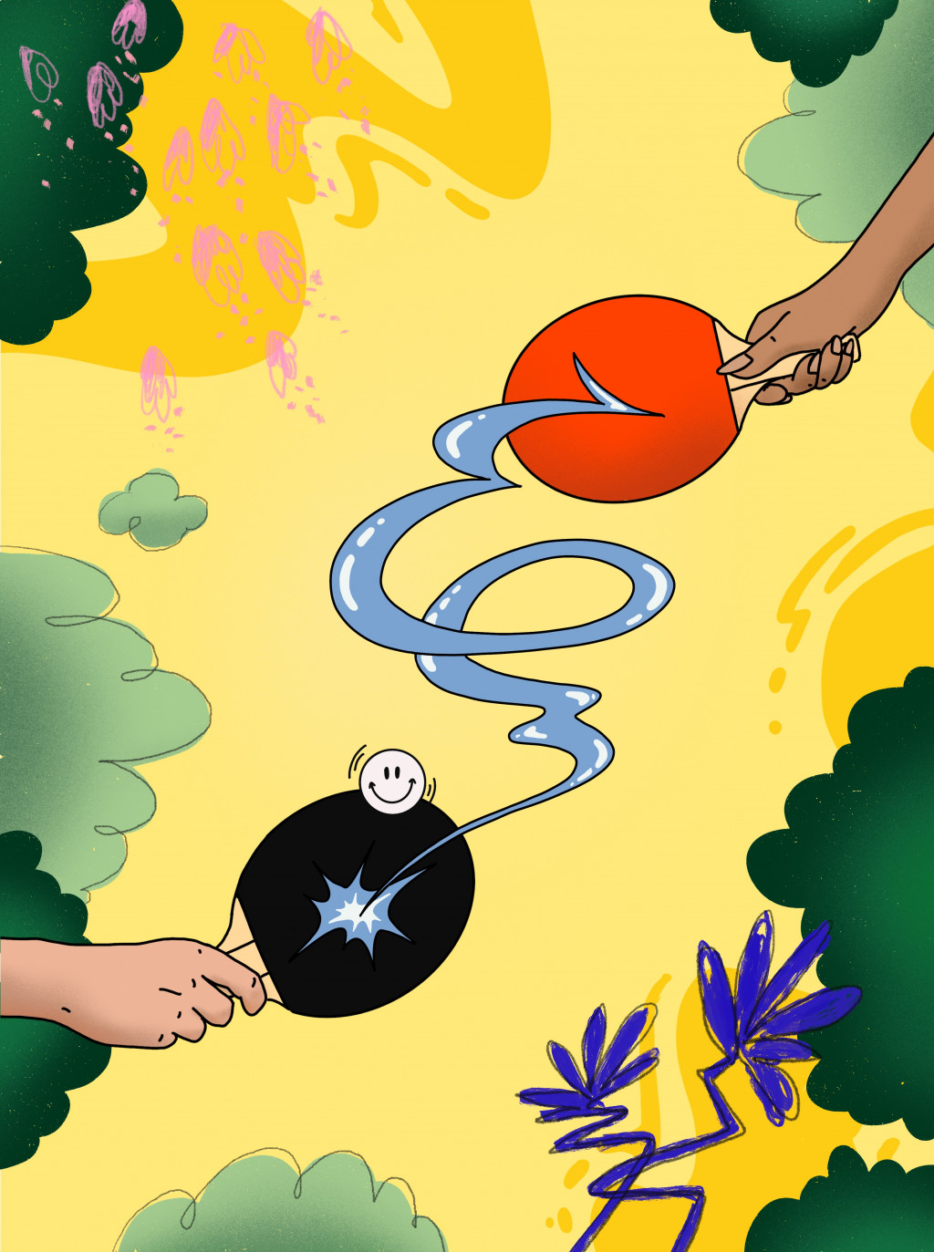 lisa berns — Queen of Home Office – Illustration