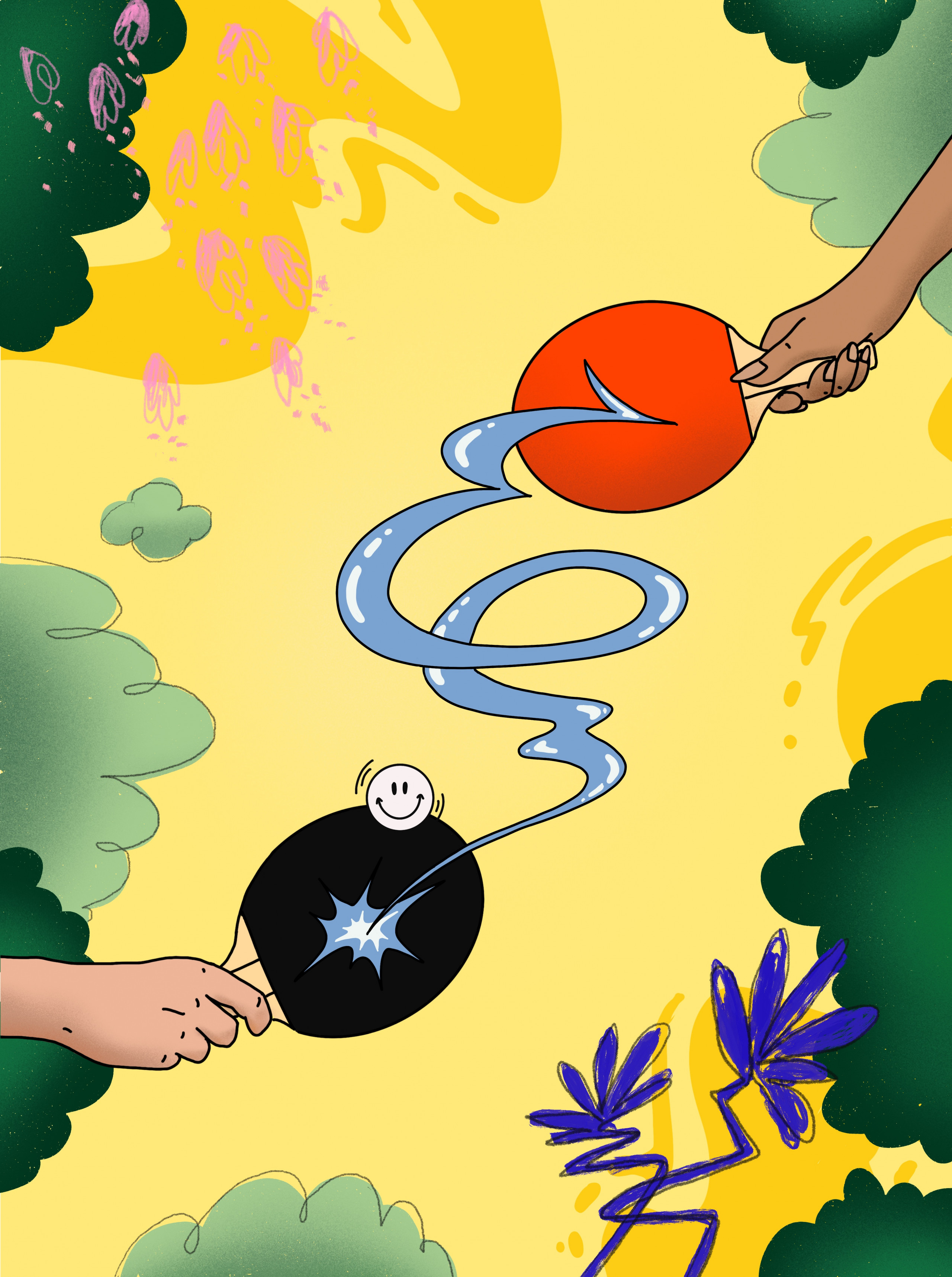 lisa berns — Queen of Home Office – Illustration