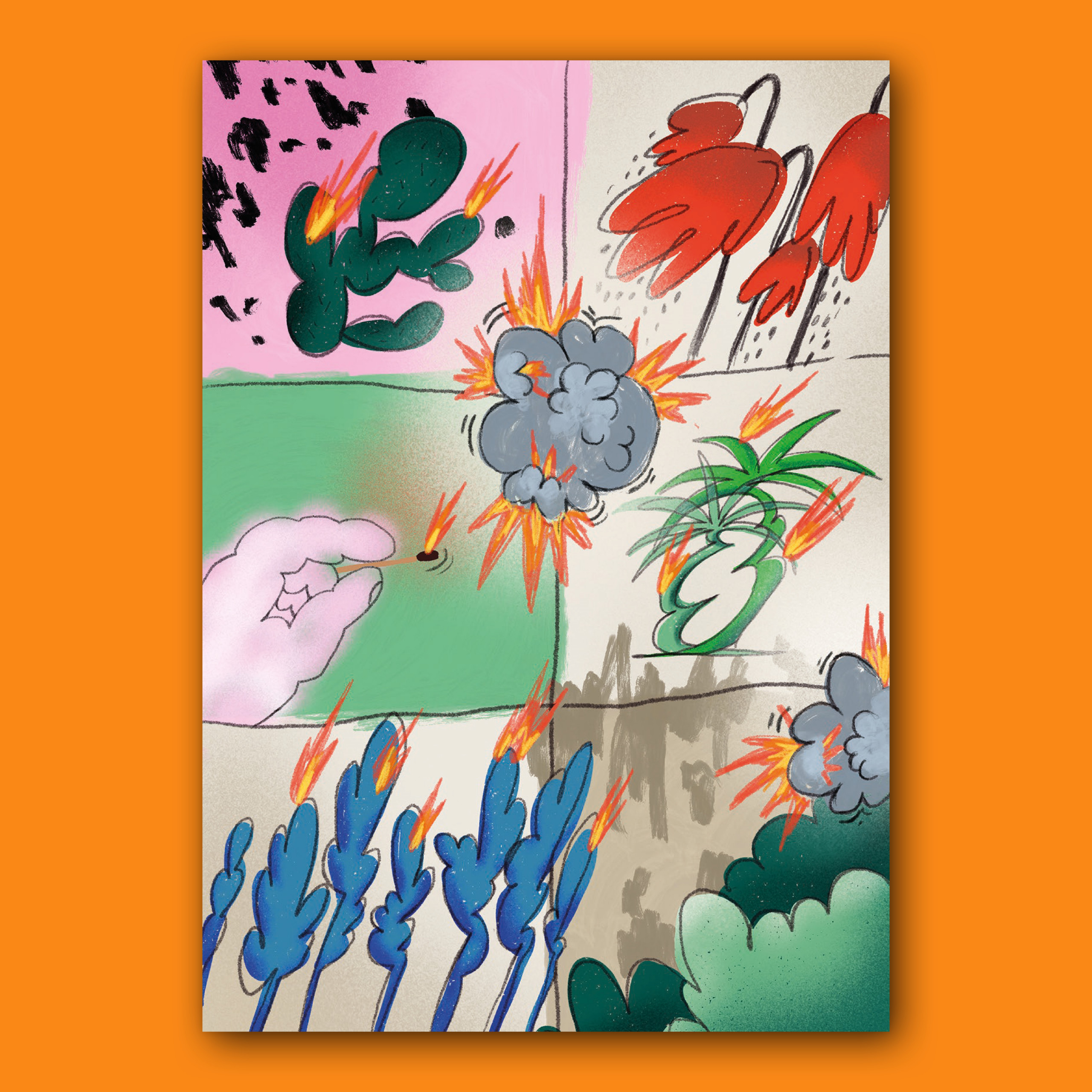 lisa berns — Queen of Home Office – Illustration